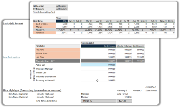 Reusable themes in Anaplan XL | Anapedia